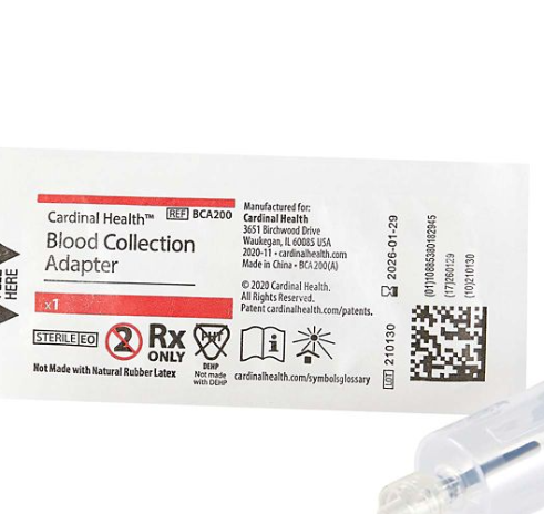 Shop BD 36490200 - Blood Transfer Device with Luer Lock Adapter ...