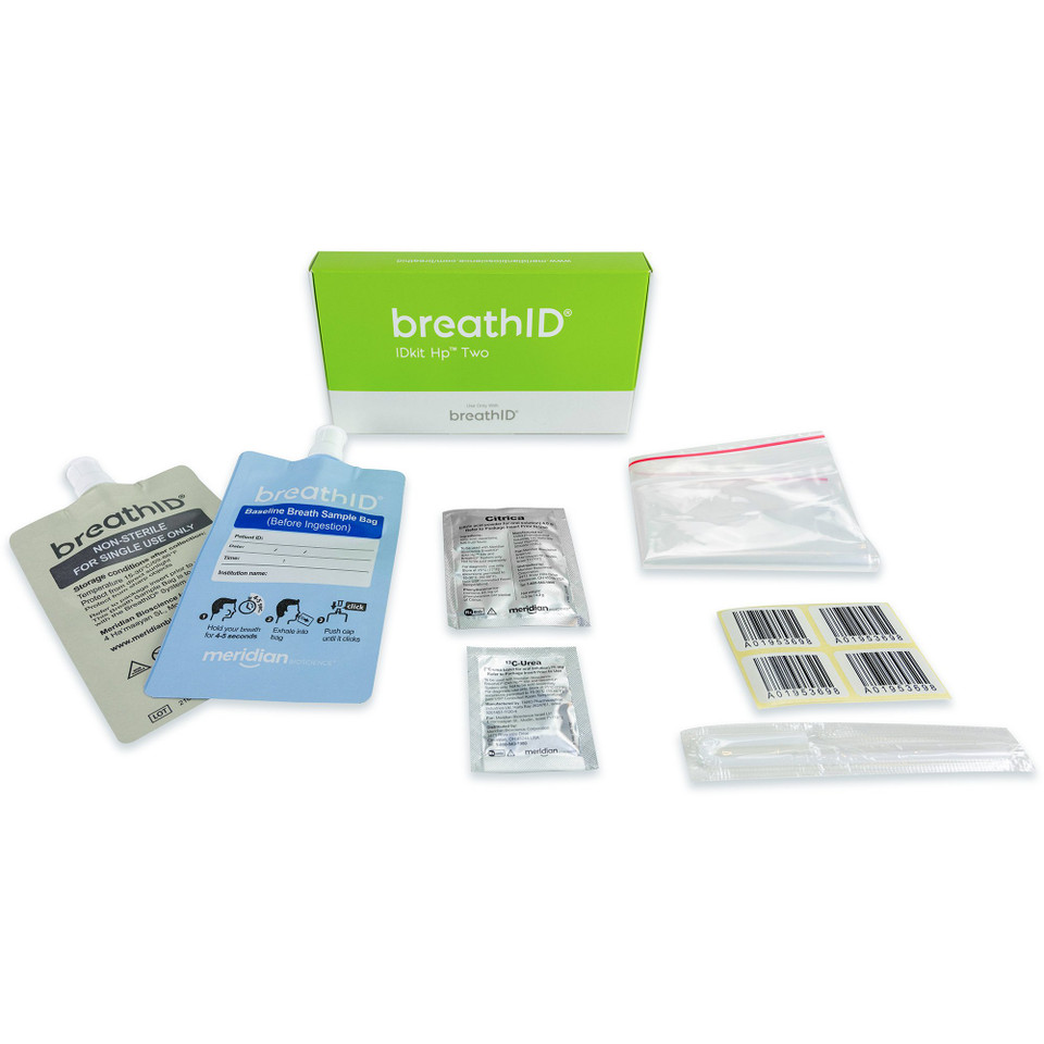 Meridian AC00063 - H. Pylori Test Kit BreathID® IDKit Hp® Two H. Pylori ...