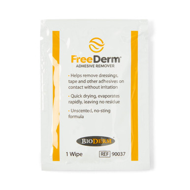 Shop Medline BOM90037WBX - FreeDerm Adhesive Remover Wipe Online ...