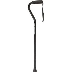 Shop Cardinal Health CNE0014 - Offset Push Button Cane 250 lb Weight ...