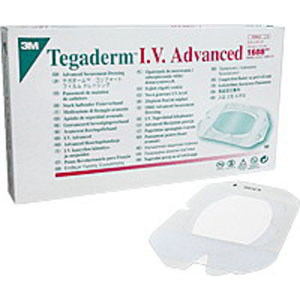 Shop 3M 1688 - I.V. Dressing 3M Tegaderm Film 4 X 4-3/4 Inch Sterile ...