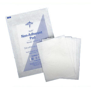 Shop Medline NON25720 - Non-Adherent Dressing Curad Cotton / Polyester ...
