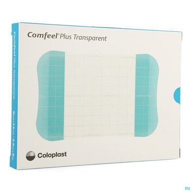 Coloplast 33536 - Hydrocolloid Dressing Comfeel® Plus Transparent Thin ...
