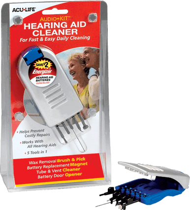 Apothecary 400586 - Audio-Kit Hearing Aid Cleaner Kit - Medical Mega