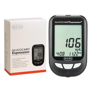 Arkray Usa 570001 - Glucocard Expression Blood Glucose Meter Kit ...