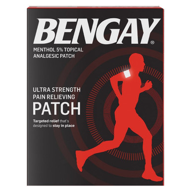 J&J 8149 - Bengay Ultra Strength Pain Relieving Patch, Large, 4 Count ...