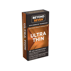 Okamoto Usa 70012 - Beyond Seven Ultra Thin Condoms 12 ct - Medical Mega