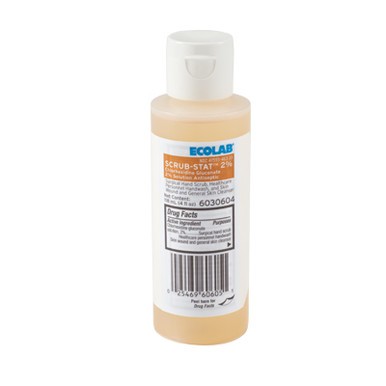 Ecolab 6030604 - Surgical Scrub Solution Scrub-StaT™ 4 oz. Flip-Top ...