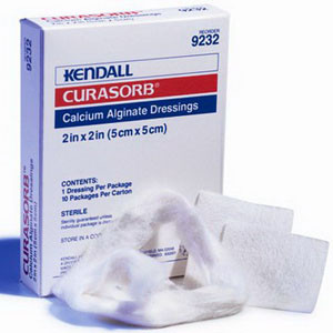 Cardinal Health 9240 - Curasorb Calcium Alginate Dressing 4" x 5-1/2 ...