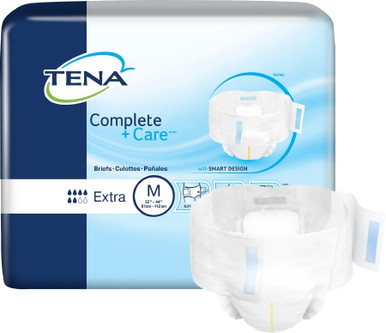 Essity 69960 - Unisex Adult Incontinence Brief TENA® Complete + Care ...