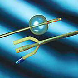 Bard 0119SI22 - BARDEX Infection Control 3-Way Foley Catheter 22 Fr 5 ...