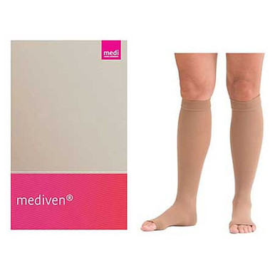 Medi Usa 37007 - Mediven Forte Calf, 30-40, Open, Extra Wide, Caramel ...