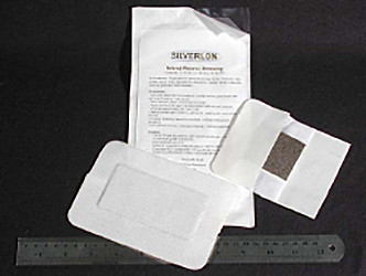 Argentum ID-46 - Silverlon Island Wound Dressing, 4" x 6" - Medical Mega