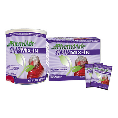 Nutricia 135426 - PhenylAde GMP Mix-In Unflavored Powder, 200 g ...