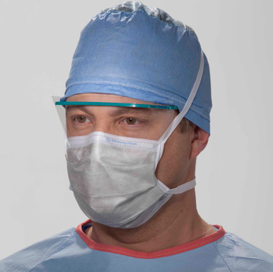 Halyard Health 47650 - High Filtration Surgical Mask Fog-Free with Foam ...