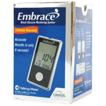 Omnis Health 01AB0200-B - Embrace No Code Talking Meter - Medical Mega
