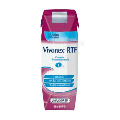 Nestle 36250000 - Tube Feeding Formula Vivonex® RTF Unflavored Liquid 8 ...