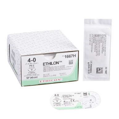 J & J Healthcare Systems 1667ZH - Nonabsorbable Suture with Needle ...