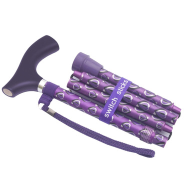 Mabis Healthcare 502-2000-5115 - Folding Cane Switch Sticks® Aluminum ...