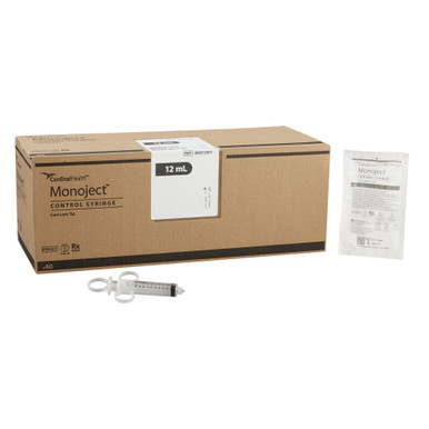 Cardinal Health 8881512977 - Control Syringe Monoject™ 12 mL Luer Lock ...