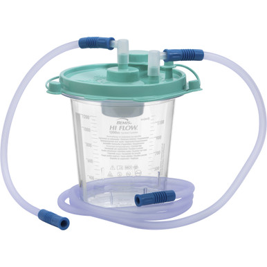 Bemis Healthcare 485410 - Rigid Suction Canister Kit Hi-Flow™ 1200 mL ...