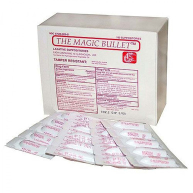 Independence Medical CSCCMB100 - Laxative Magic Bullet® Suppository 20 ...