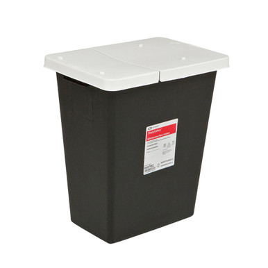 Cardinal Health 8617RC - RCRA Waste Container SharpSafety™ Black Base ...