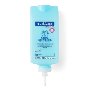 Medline Strlmrub1000 Hand Sanitizer Sterillium Rub 1 Liter Ethyl