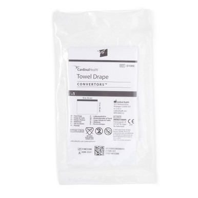 Cardinal Health D1000 - General Purpose Drape Towel Drape with Adhesive ...