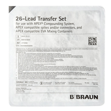 B. Braun 2112550 - Transfer Set Apex® - Medical Mega