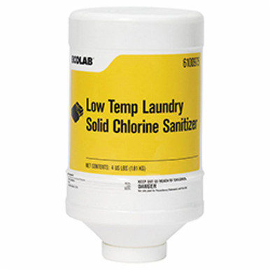 Ecolab Inc 6100975 - Laundry Sanitizer Low-Temp 4 lbs. Dispenser Bottle ...