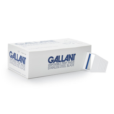 Nikomed USA D845 - Surgical Prep Razor Gallant® Single Edge Single ...