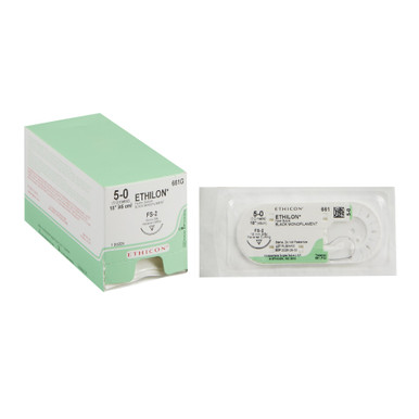 J & J Healthcare Systems 661G - Nonabsorbable Suture with Needle ...