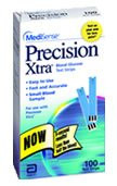 Abbott 9983865 - Blood Glucose Test Strips Precision Xtra® 50 Strips ...