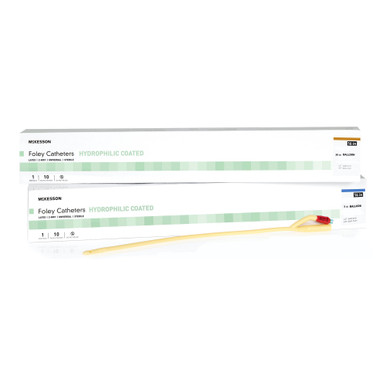 McKesson 16-LFOL522C - Foley Catheter McKesson 2-Way Coude Tip 5 cc ...