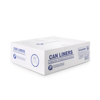 McKesson S242408N-1 - Trash Bag McKesson 10 gal. Clear HDPE 8 Mic. 24 X ...