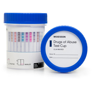 McKesson 16-5125A3 - Drugs of Abuse Test Kit McKesson AMP, BAR, BZO ...