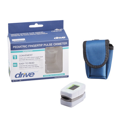 Drive Medical 18707 - Fingertip Pulse Oximeter Drive Pediatric ...