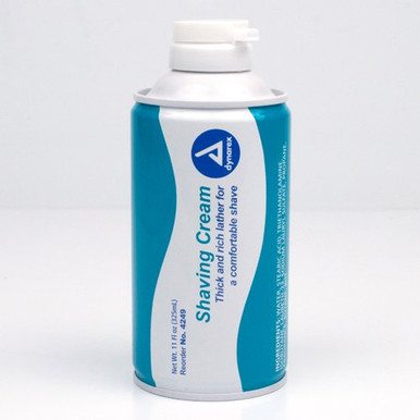 Dynarex 4249 - Shaving Cream Dyna Care Aerosol Can 11 oz. - Medical Mega