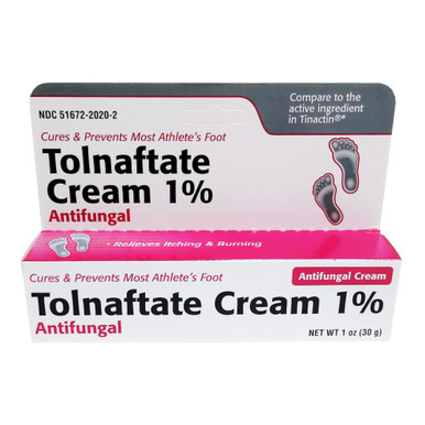 Taro 51672202002 - Antifungal 1% Strength Cream 2 oz. Tube - Medical Mega