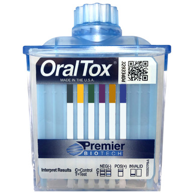 Premier Biotech OT-80504 - Drugs of Abuse Test Kit OralTox® AMP, COC ...