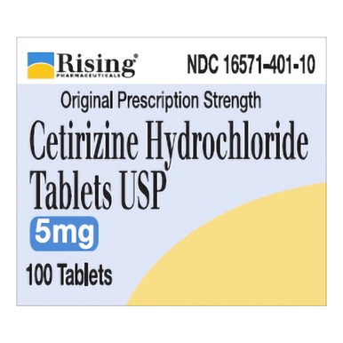 Rising Pharmaceuticals 16571040110 - Allergy Relief 5 mg Strength ...