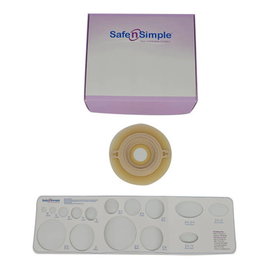 Safe N Simple SNS7829214 - Ostomy Barrier Precut, Extended Wear ...