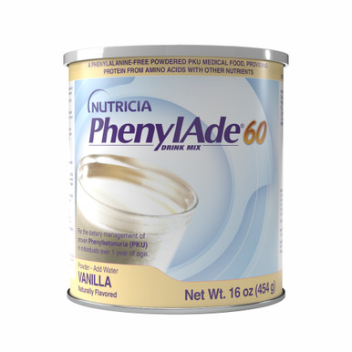 PhenylAde 60 Drink Mix, 1 lb Can (454 g), Vanilla Flavored-- REPLACES ...