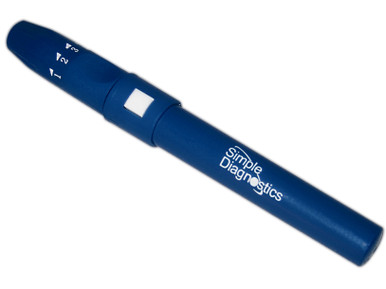 Simple Diagnostics Lancing Device with 5 Depth Adjustments - Medical Mega
