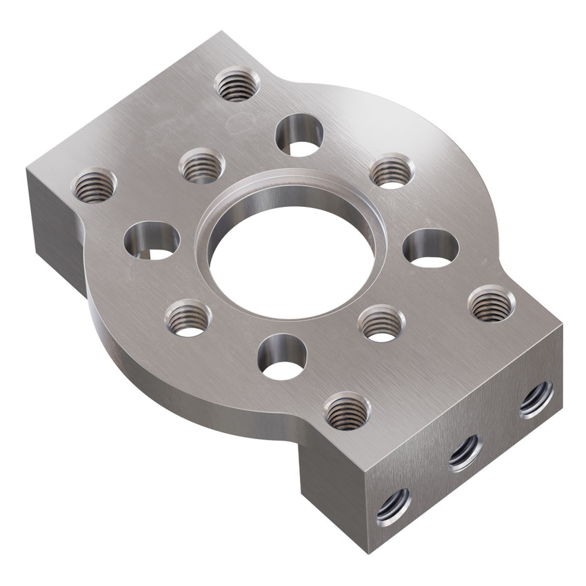 1201 Series Quad Block Pattern Mount (43-3) - goBILDA®