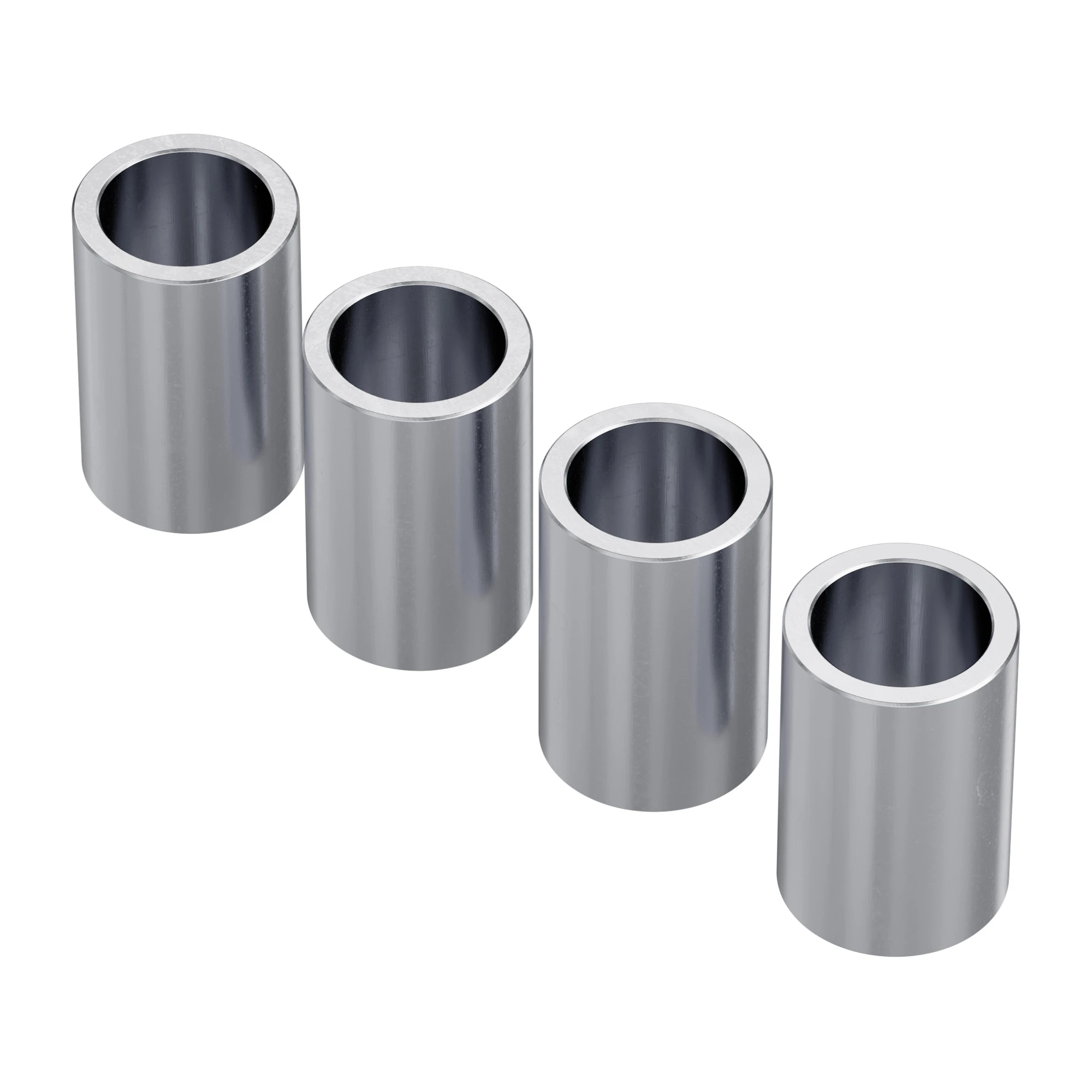 1521 Series 6mm ID Spacer (8mm OD, 12mm Length) - 4 Pack - goBILDA®