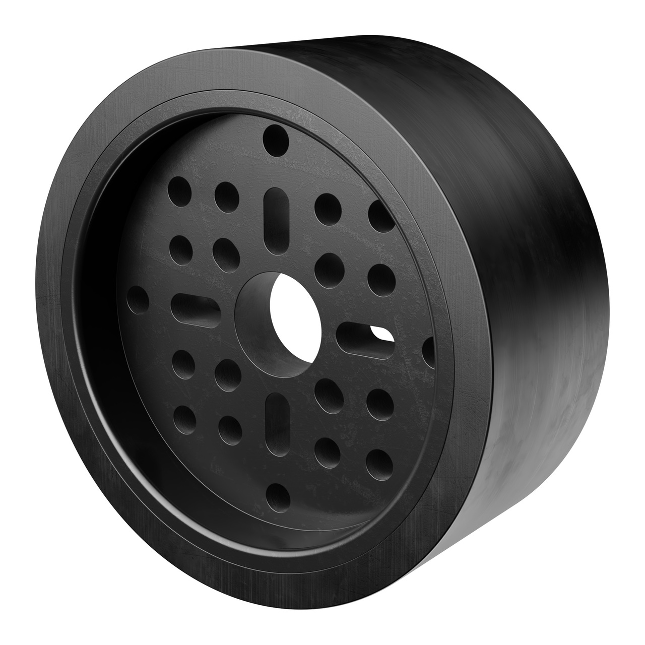 3601 Series Rhino Wheel (14mm Bore, 72mm Diameter) - goBILDA®