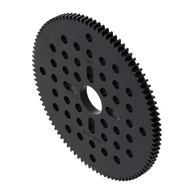 96 Tooth Hub-Mount Gear (MOD 0.8, 4mm Thick Acetal) - goBILDA®