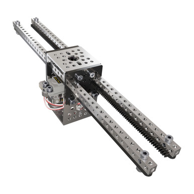 Servo-Driven Gear Rack Kit (11kg Thrust, 145 mm/sec, Dual Gear Rack ...